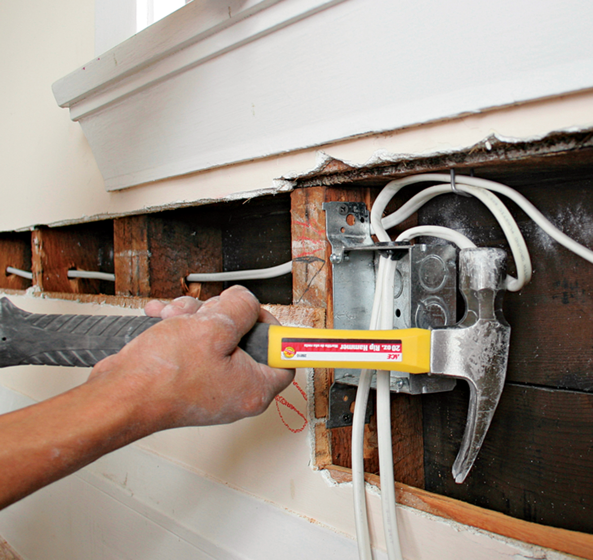 Creating a Wiring Trench - Fine Homebuilding