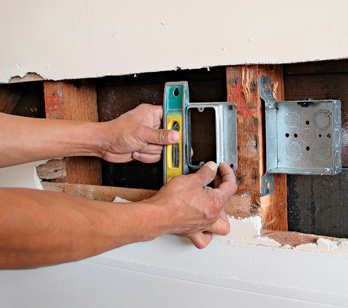 Creating a Wiring Trench - Fine Homebuilding