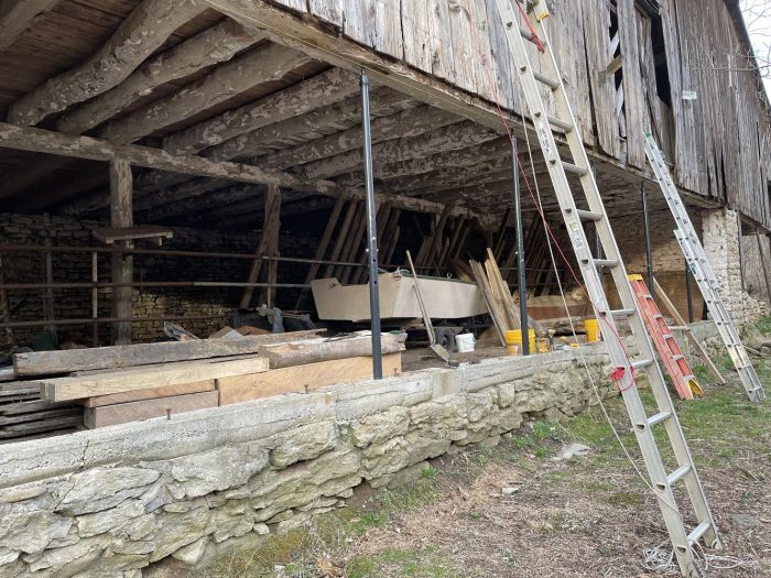 Barn foundation repair - Fine Homebuilding