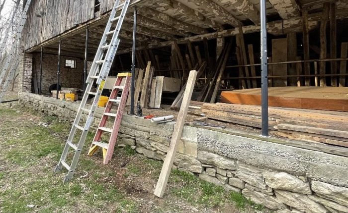 Barn foundation repair - Fine Homebuilding