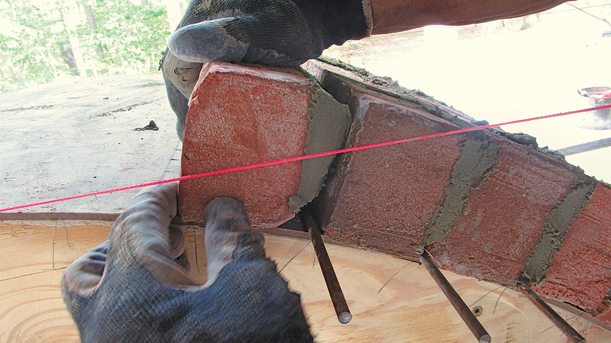 Building Brick Arches - Fine Homebuilding