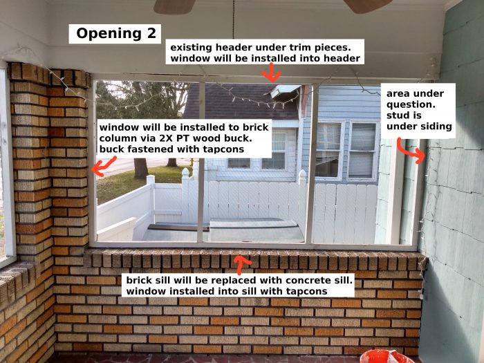 Framing Window Openings in Porch Enclosure - Fine Homebuilding