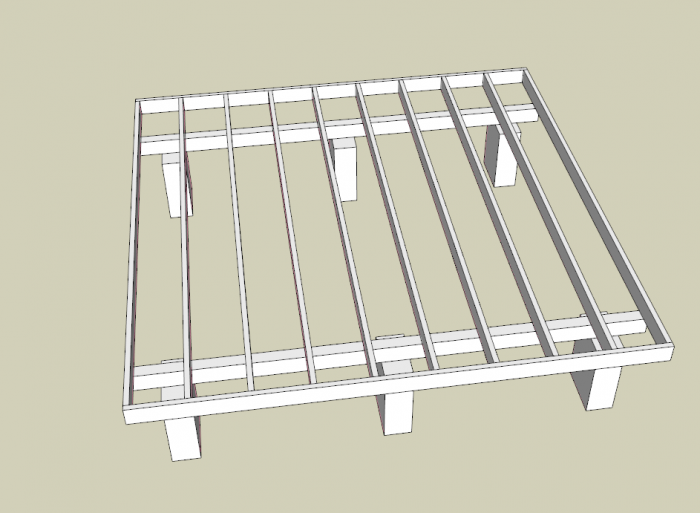 12x12 base - Fine Homebuilding