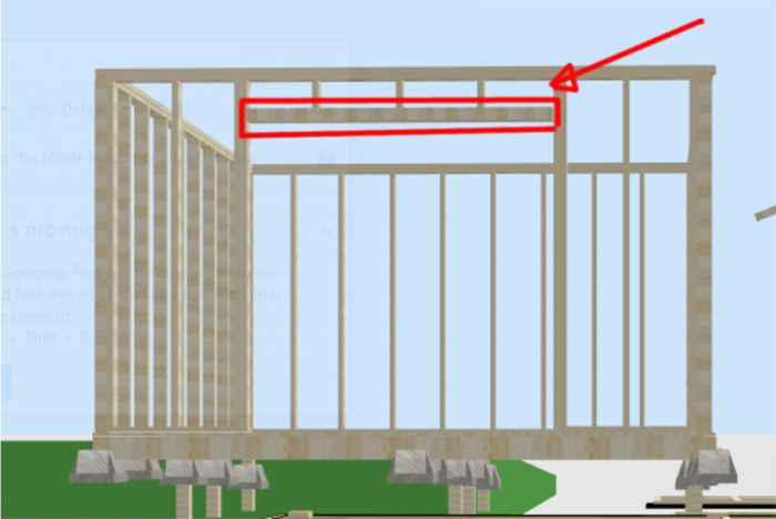 Shed double door header - Fine Homebuilding