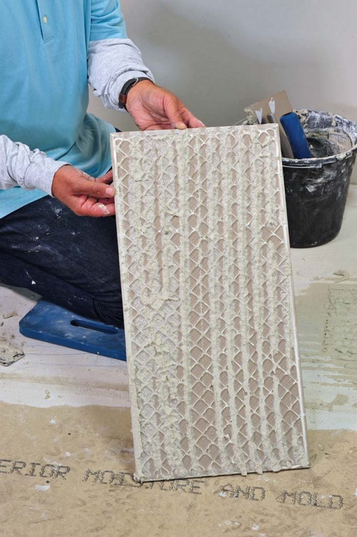 Large-Format Tiles - Fine Homebuilding