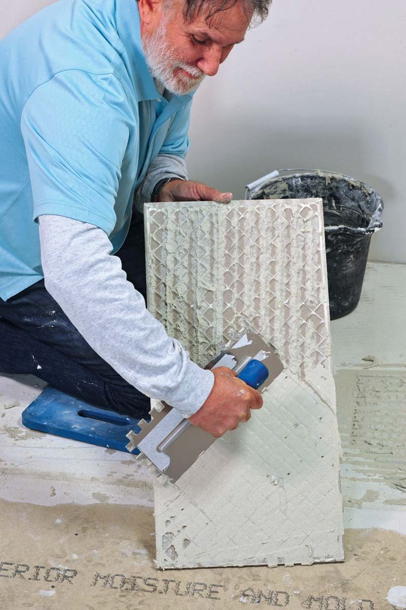 Large-Format Tiles - Fine Homebuilding