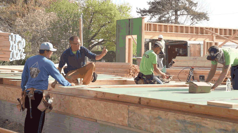 Framing the First Floor Exterior - Fine Homebuilding