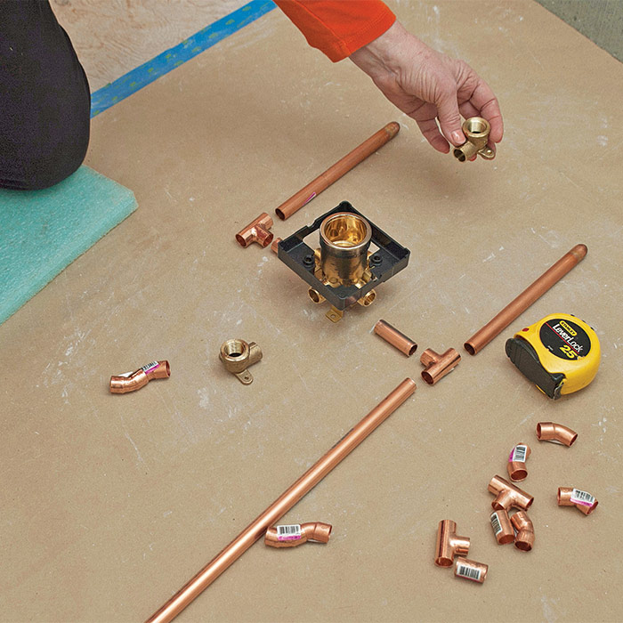 Installing a Tub Faucet - Fine Homebuilding