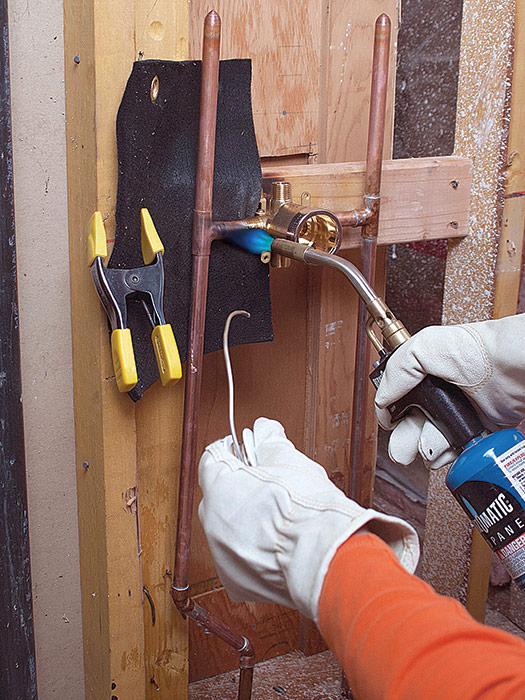 Installing a Tub Faucet - Fine Homebuilding