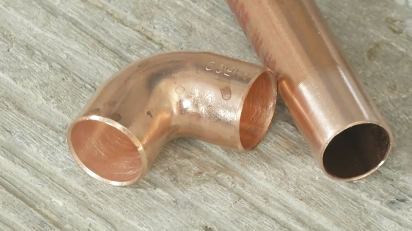 Scribe Perfect Curves with Copper Tubing - Fine Homebuilding