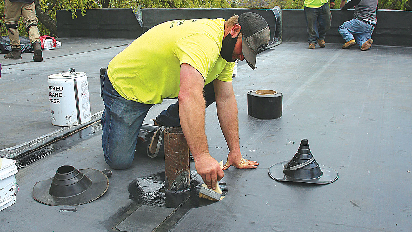 Make Roof Penetrations Watertight - Fine Homebuilding