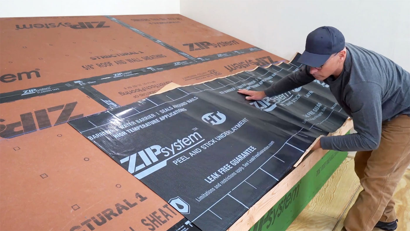 Installing Self-Adhering Underlayment at the Eaves - Fine Homebuilding