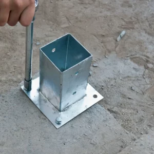 How to anchor post to concrete - Fine Homebuilding