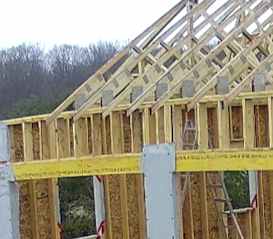 How to overframe a blind valley / california valley on a hip roof ...