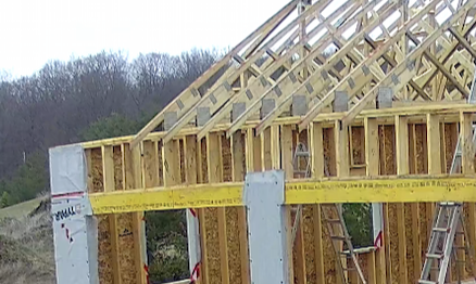 How to overframe a blind valley / california valley on a hip roof ...