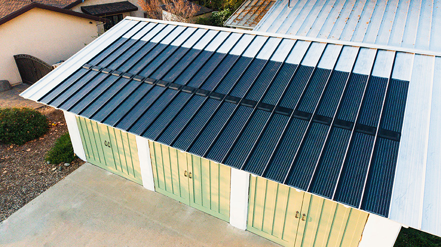 Nearly Invisible Solar Panels for Standing-Seam Metal Roofs - Fine ...