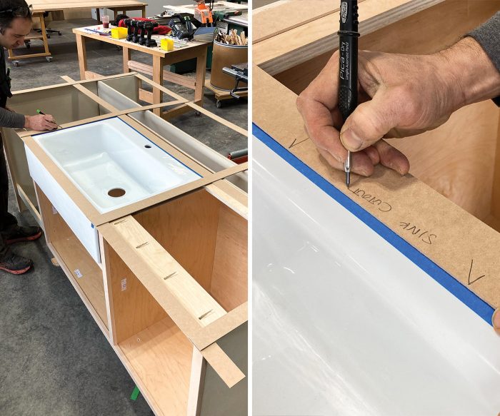 Templating Techniques for Countertops and Floating Shelves - Fine ...