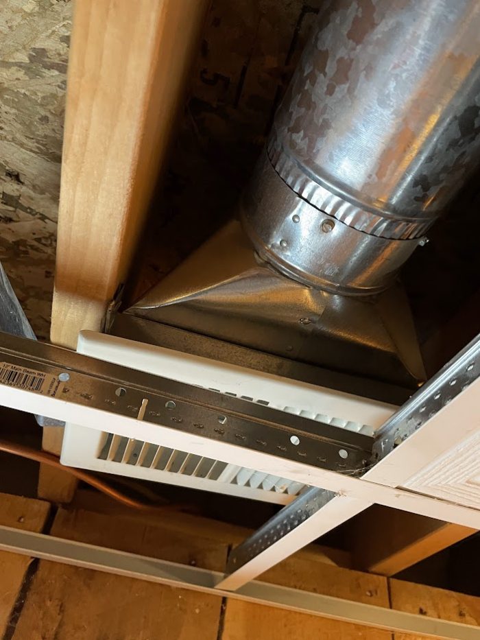 HVAC Diffuser installation - Fine Homebuilding
