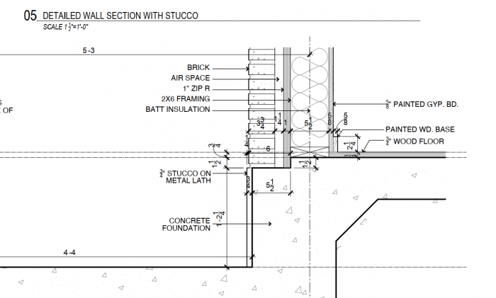 Brick Ledge Flashing Detail Above Stucco Band - Fine Homebuilding