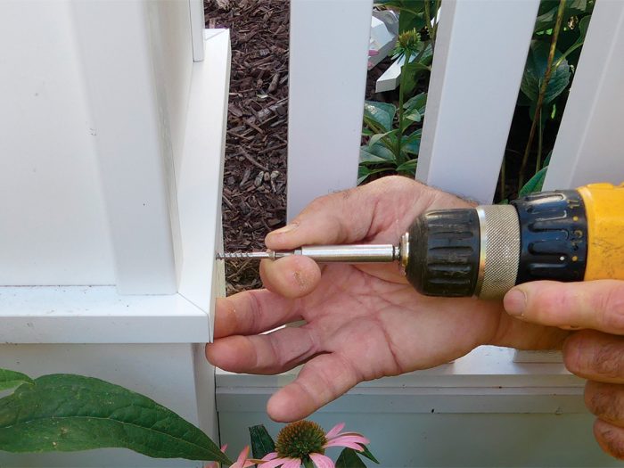 PVC for a Rot-Proof Fence - Fine Homebuilding
