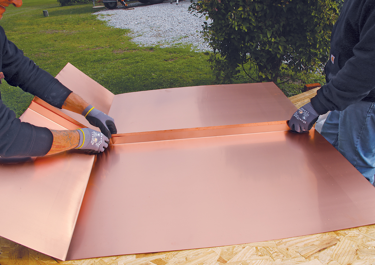 How to Craft a Copper Roof - Fine Homebuilding