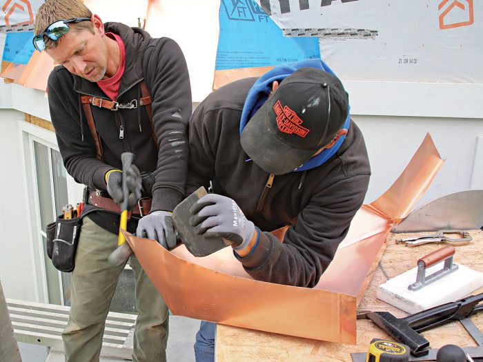 How to Craft a Copper Roof - Fine Homebuilding