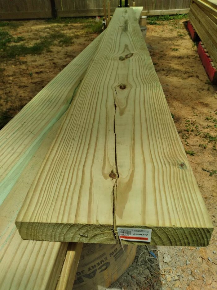 Cracked and split lumber - Fine Homebuilding