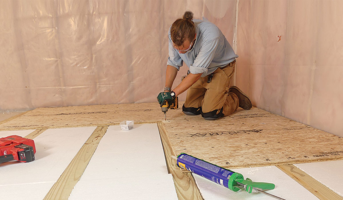 Planning and Prepping for Basement Flooring - Fine Homebuilding