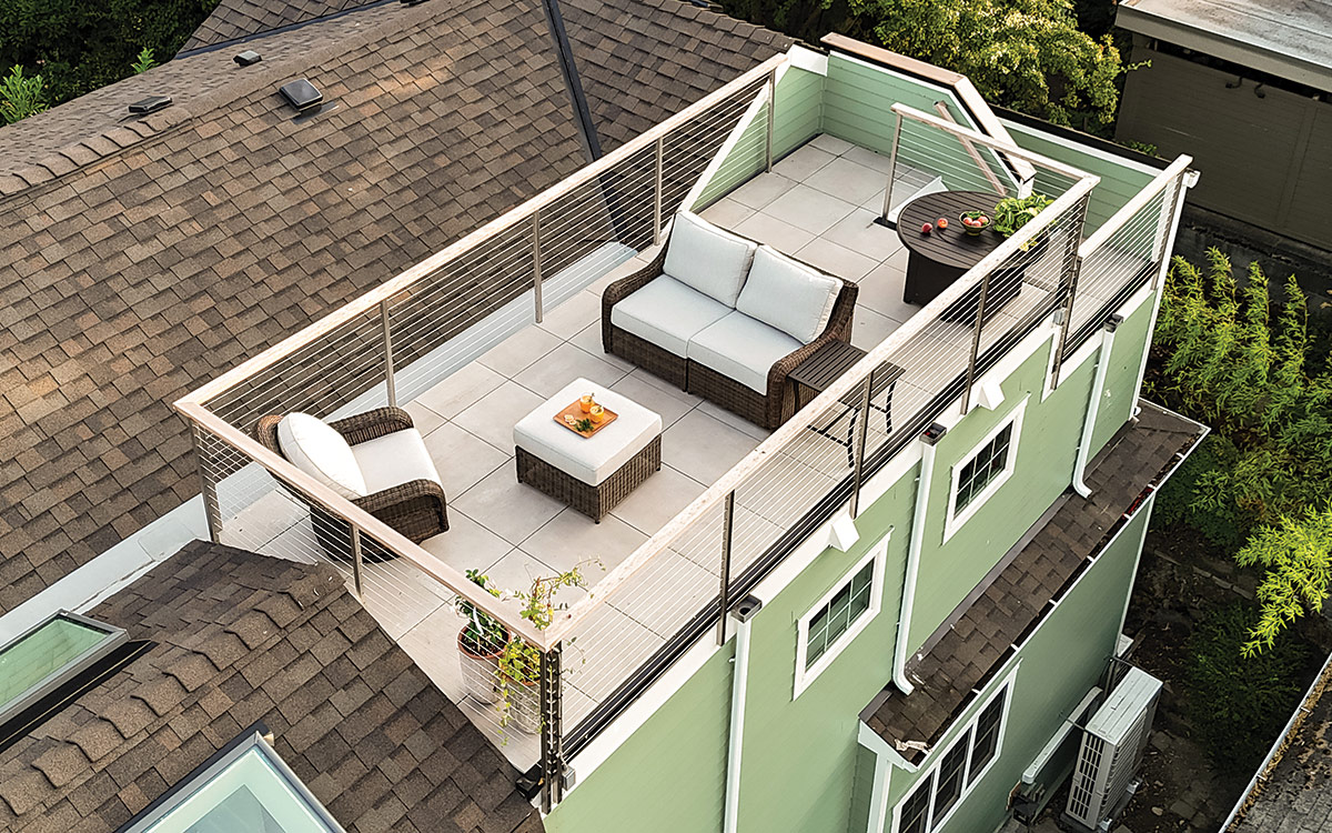 Urban Additions with a Rooftop Deck - Fine Homebuilding