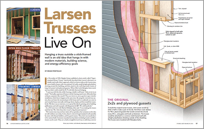 Understanding Larsen Trusses - Fine Homebuilding
