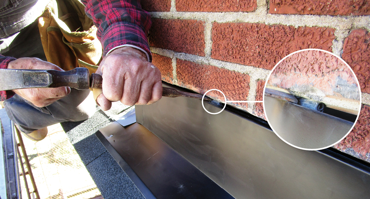 Make a Watertight Chimney Cricket - Fine Homebuilding