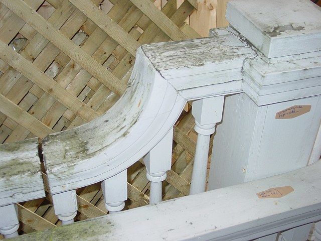 Porch railing volute failure - Fine Homebuilding