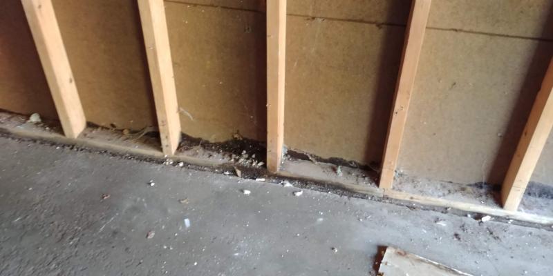 Garage 2x4 wall is a little below grade and rotting - Fine Homebuilding