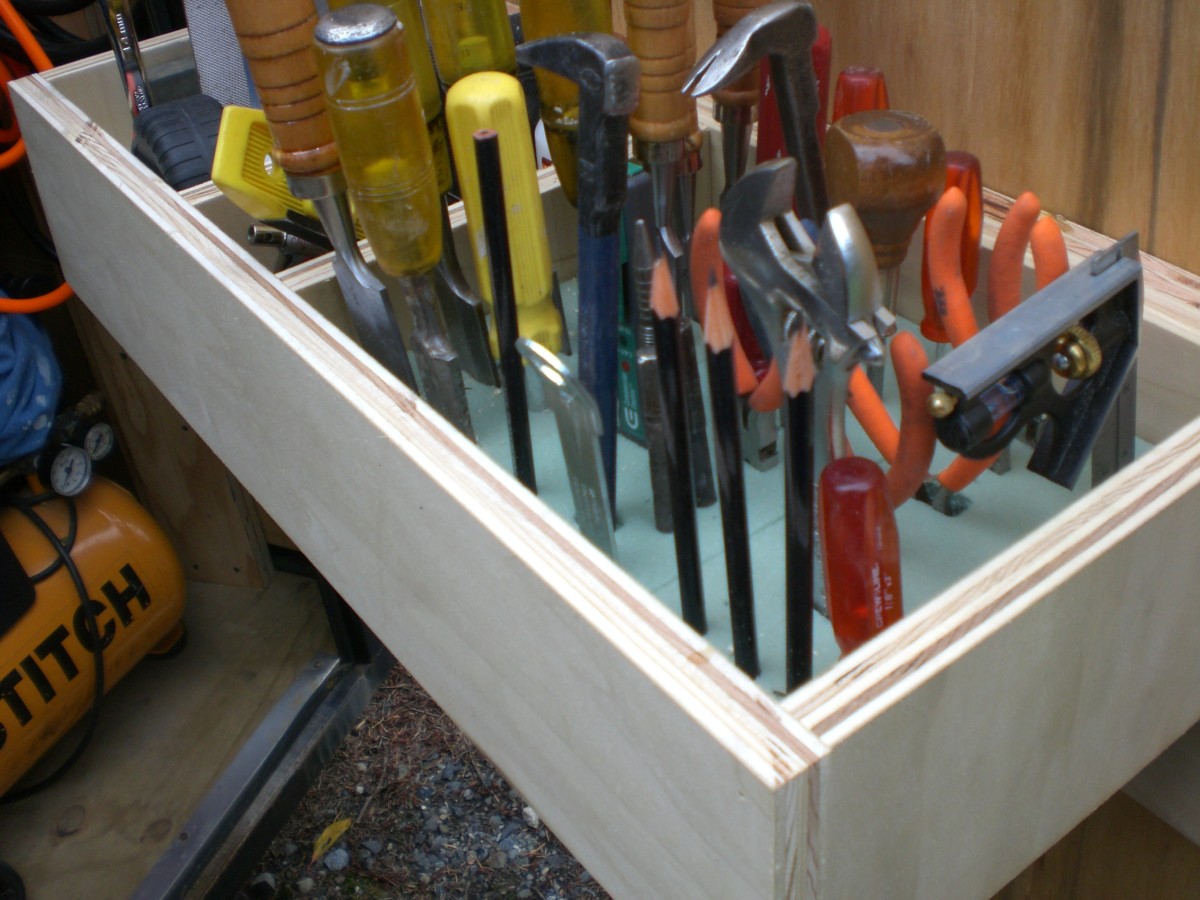 Portable tool storage for the small tools you always need and can't ...