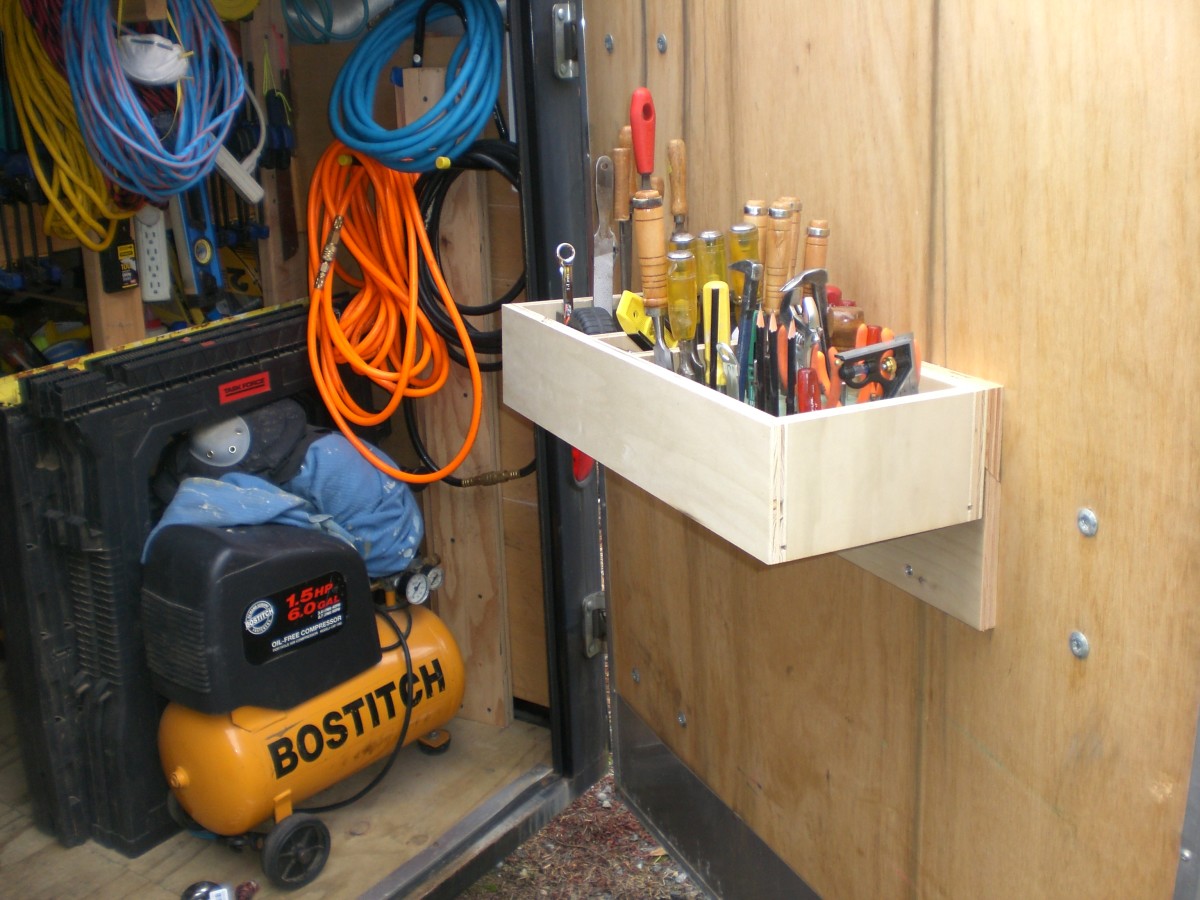 Portable tool storage for the small tools you always need and can't ...