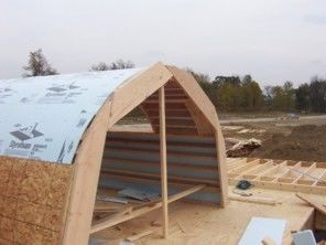 Precutting plywood for cone shaped roof - Fine Homebuilding