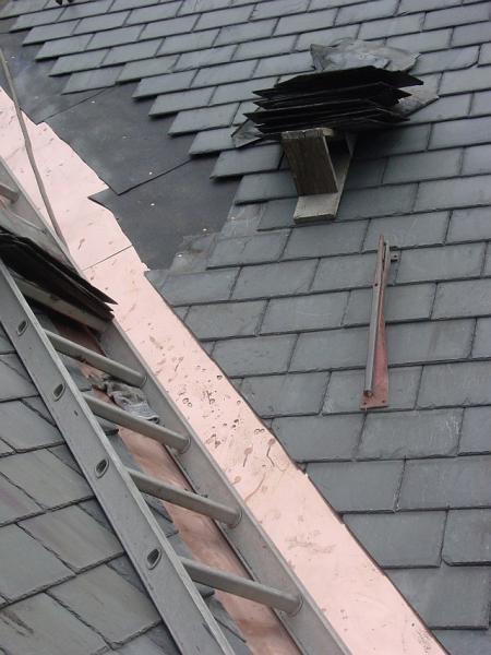 Boston gutter reline with copper - Fine Homebuilding