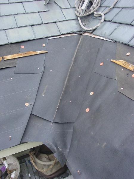 Boston gutter reline with copper - Fine Homebuilding