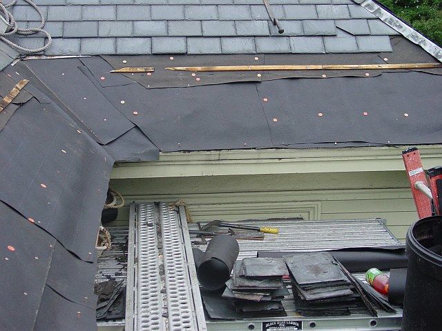 Boston gutter reline with copper - Fine Homebuilding