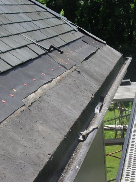 Boston gutter reline with copper - Fine Homebuilding