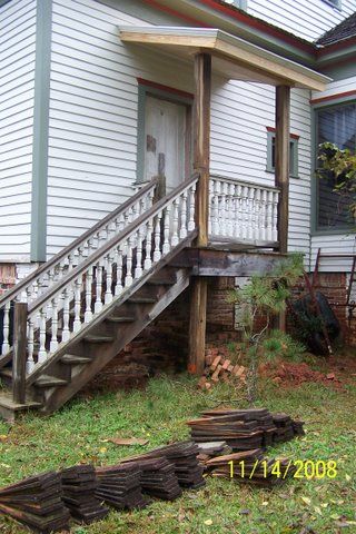 Stoop roof - finally - Fine Homebuilding