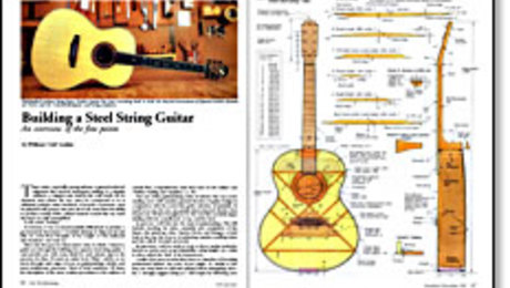 Building a Steel String Guitar - FineWoodworking