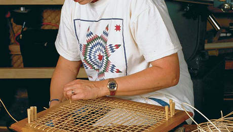 How to Weave a Cane Seat - FineWoodworking