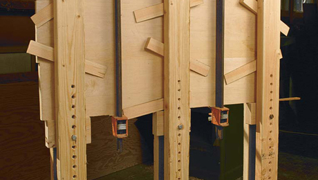 Clamping Panels the Easy Way - FineWoodworking