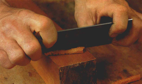 Preparing a Scraper - FineWoodworking