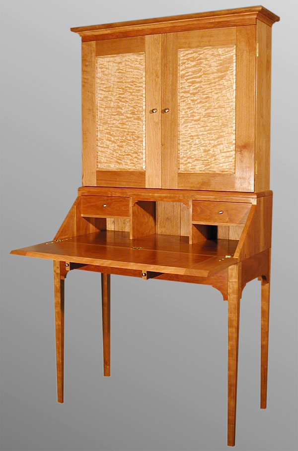 Cherry Secretary - FineWoodworking