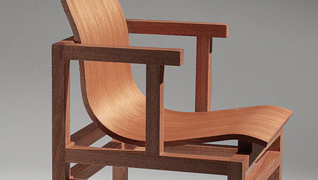 Mahogany Bent-laminated Chair - FineWoodworking