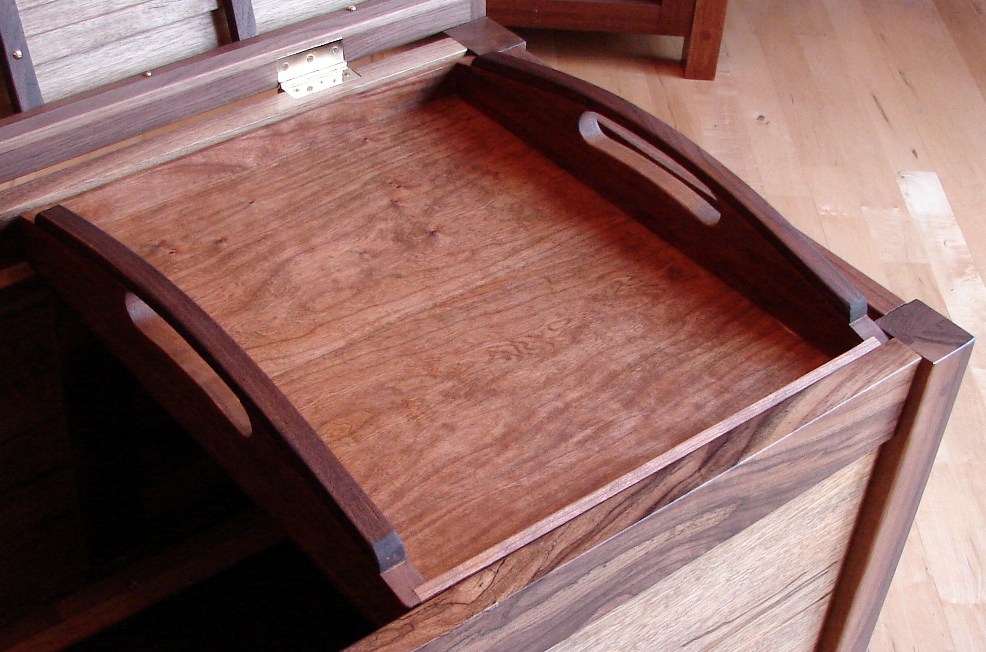 Barrel lid post and panel chest - FineWoodworking