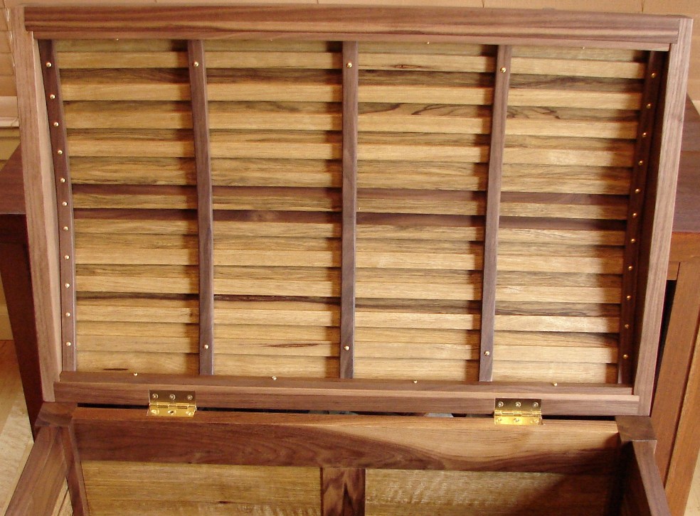 Barrel lid post and panel chest - FineWoodworking