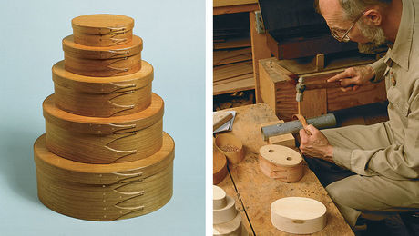 Shaker Oval Boxes - FineWoodworking